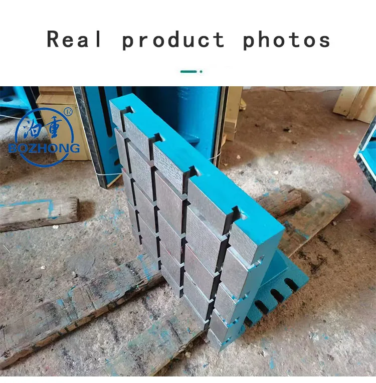 Hot Inspection Cast Iron Bending Plate Slotted Angle Plate for ...