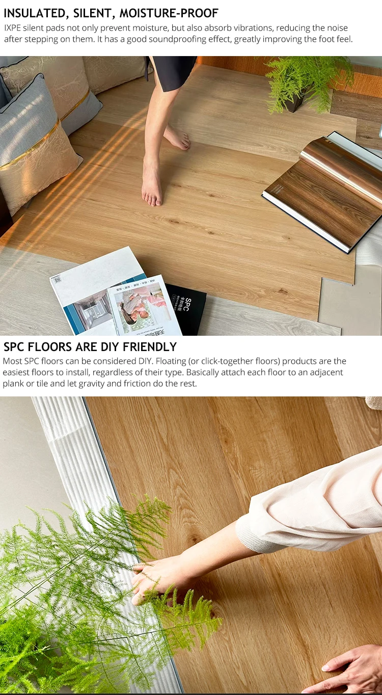 Wholesale Luxury Indoor Spc Flooring - Waterproof & Durable