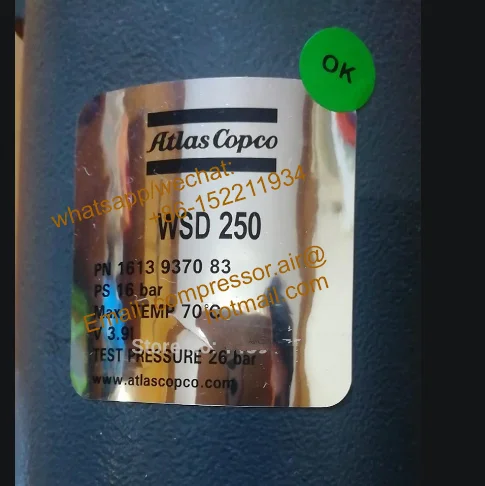 Atlas Copco Air Compressor Water Separator Wsd250 1613937080| Alibaba.com