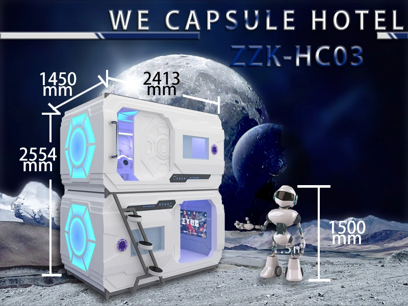 Luxury Modular Sleeping Box Capsule Pod Hotel Furniture