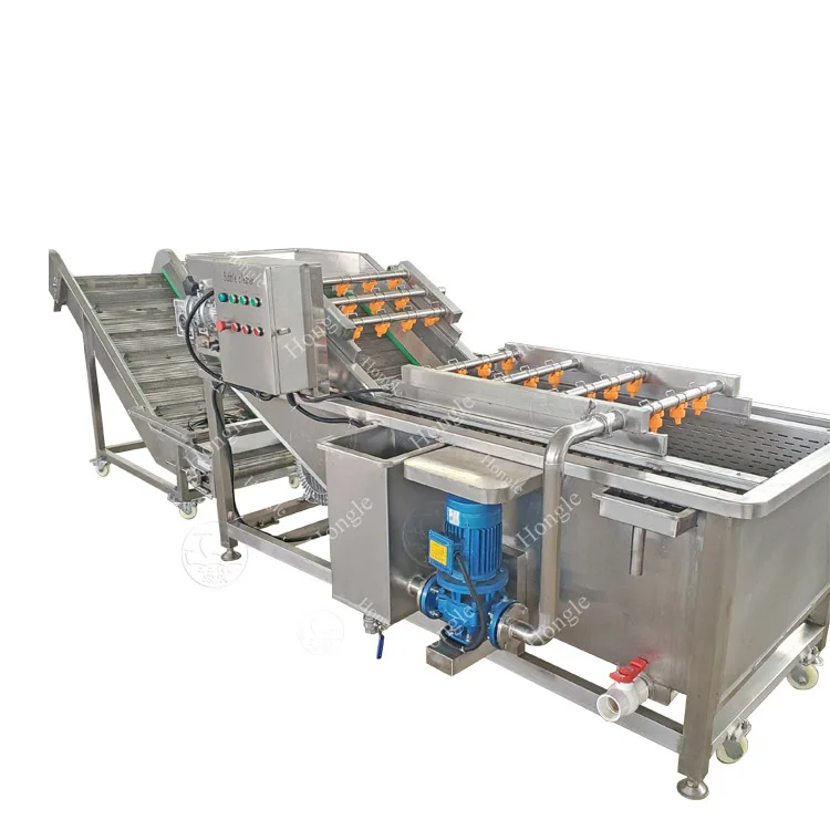 Multifunctional Fruit Vegetable Potato Sorting Brush Washing Machine ...