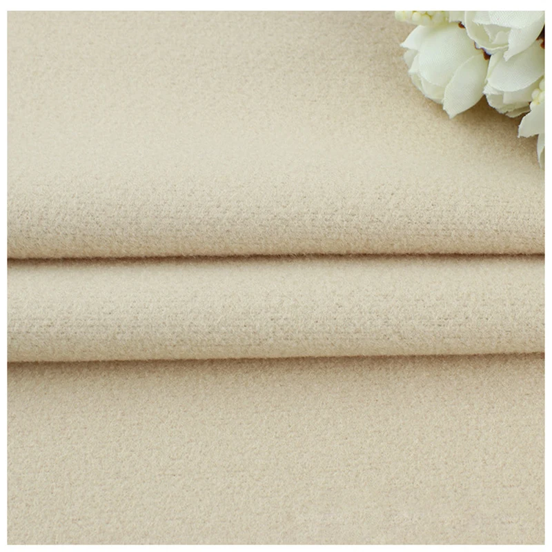 100% Polyester Wool Fabric Knitting Wholesale Woolen Polyester Fabric ...