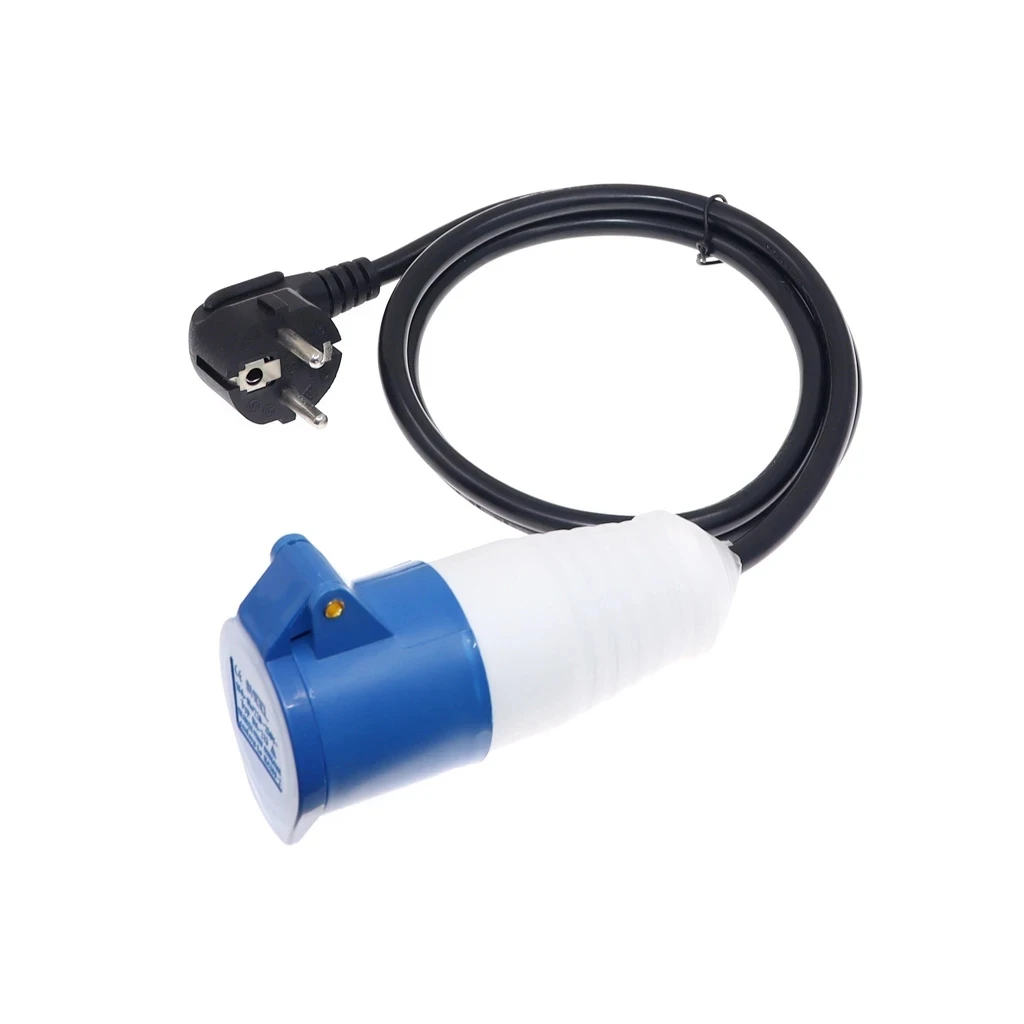 Cee Socket Ev Charger Connector 32a 2m Evse Schuko Plug To Cee Socket ...