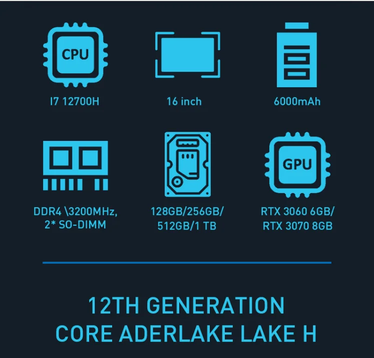 Gaming Rtx 3060 Computer I9 12th Gen Gaming Design Laptop 64gb Ram 2tb ...