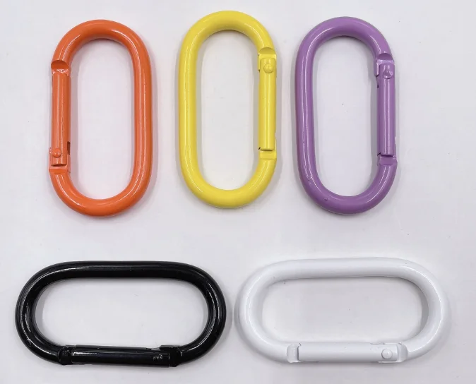 Oval Carabiner - Durable Spring Snap Hook for General Industry