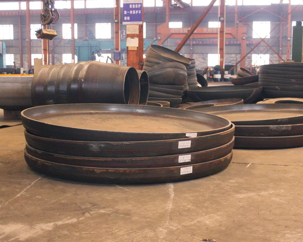 Large Diameter Dished End Boiler Flat Bottom Heads