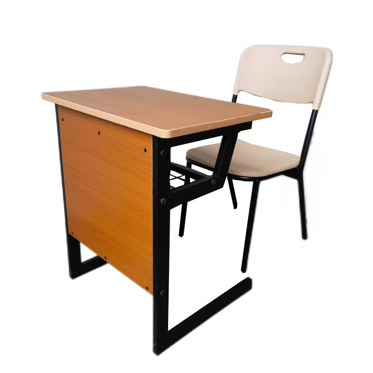 Philippines School Student Shelf Mdf Desk And Pe Chair For Primary ...