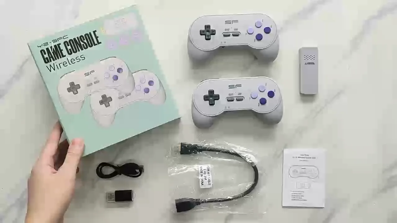 Portable Tv Video Game Console Usb Wireless Controllers Mini Retro ...