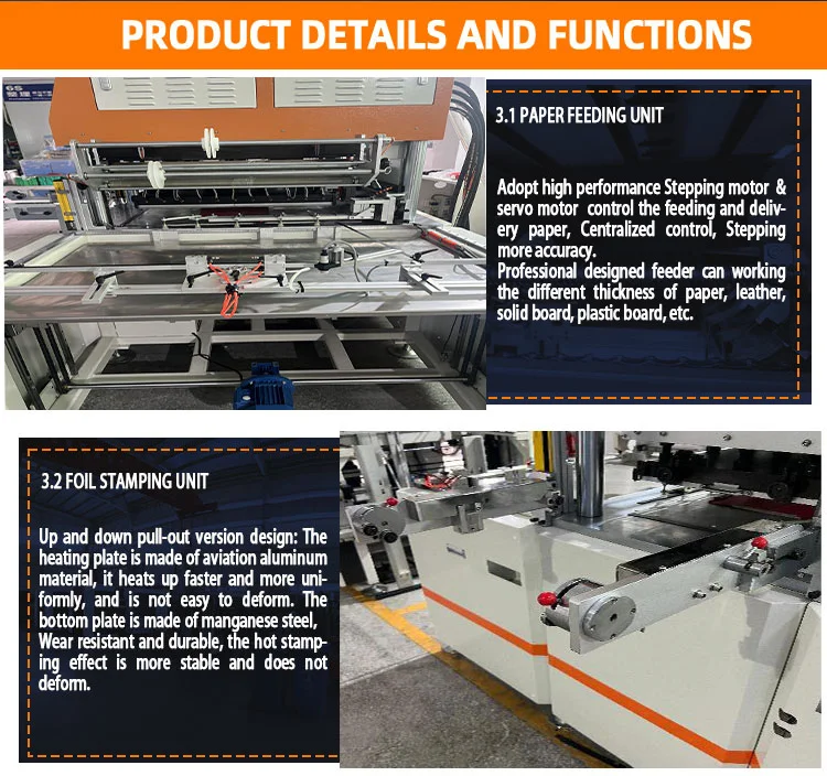 JIGUO YH-900SC Hot Stamping Machine - 1200~1500 S/h Capacity
