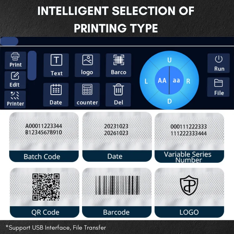 Tepps 210ap Intelligent Industrial Inkjet Date Code Printing Sealer ...