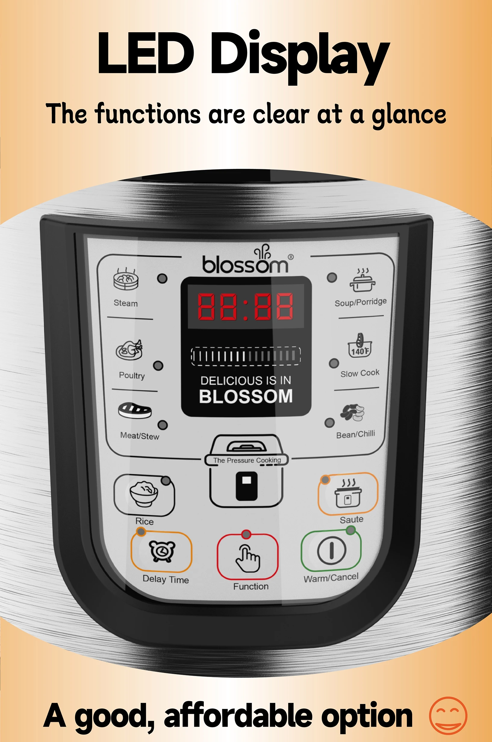 Multi Cooker Electric 110v 5l/6l/8l/10l/12l 80kpa Uncoated Intelligent ...