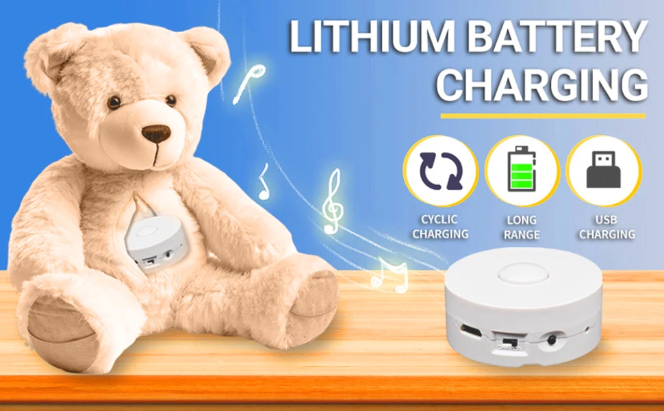 Recordable Voice Box Plush Toy Sound Module - 16M USB Voice Recorder ...