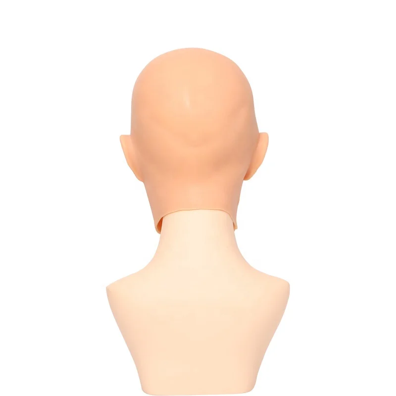 DIY Artificial Full Head Mask Silicone Faces Realistic