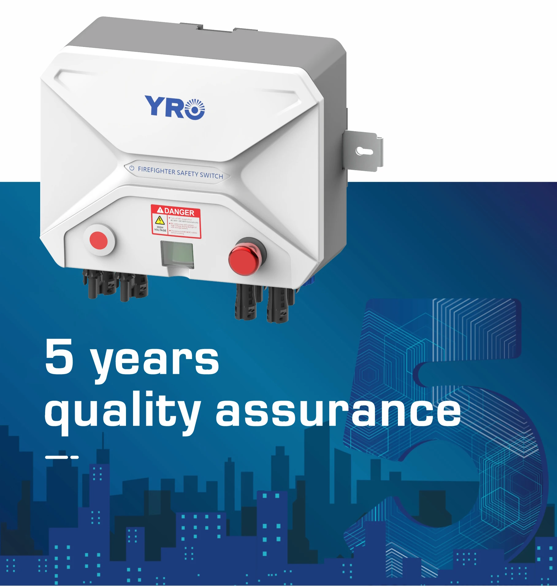 Home Rapid Shutdown Device Firefighter Safety Switch 1-10String 26A ...