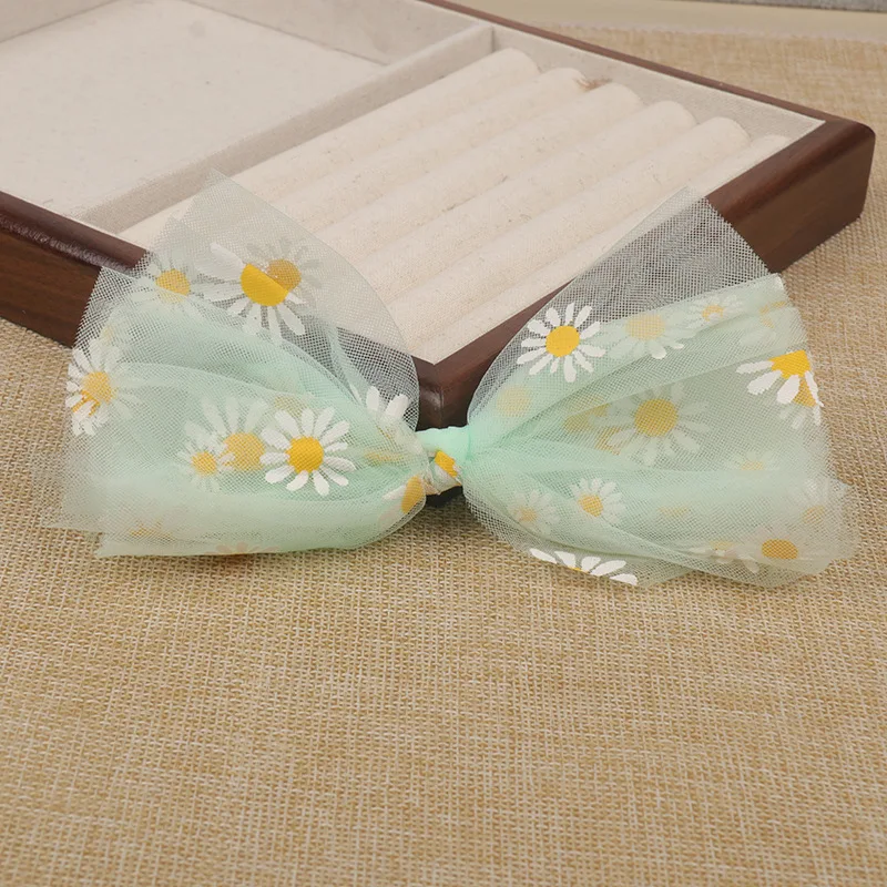 2024 14.5cm Big Size Cute Accessories Lace Bow For Diy Hairpin Pink ...