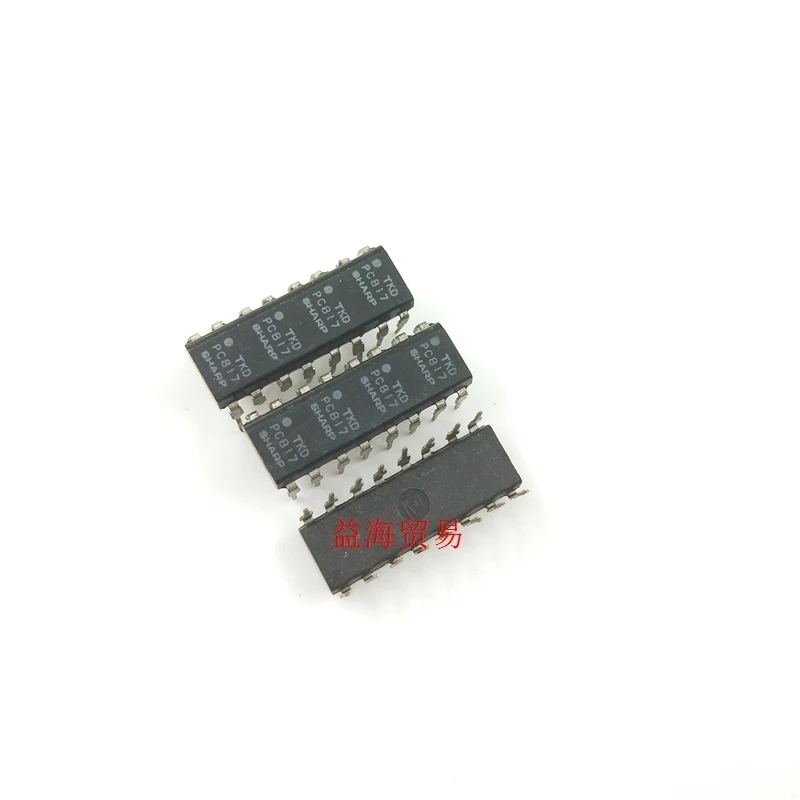 Pc817 Optocoupler Direct Plug 16-pin Pc817-4 Optocoupler Dip16 Four ...