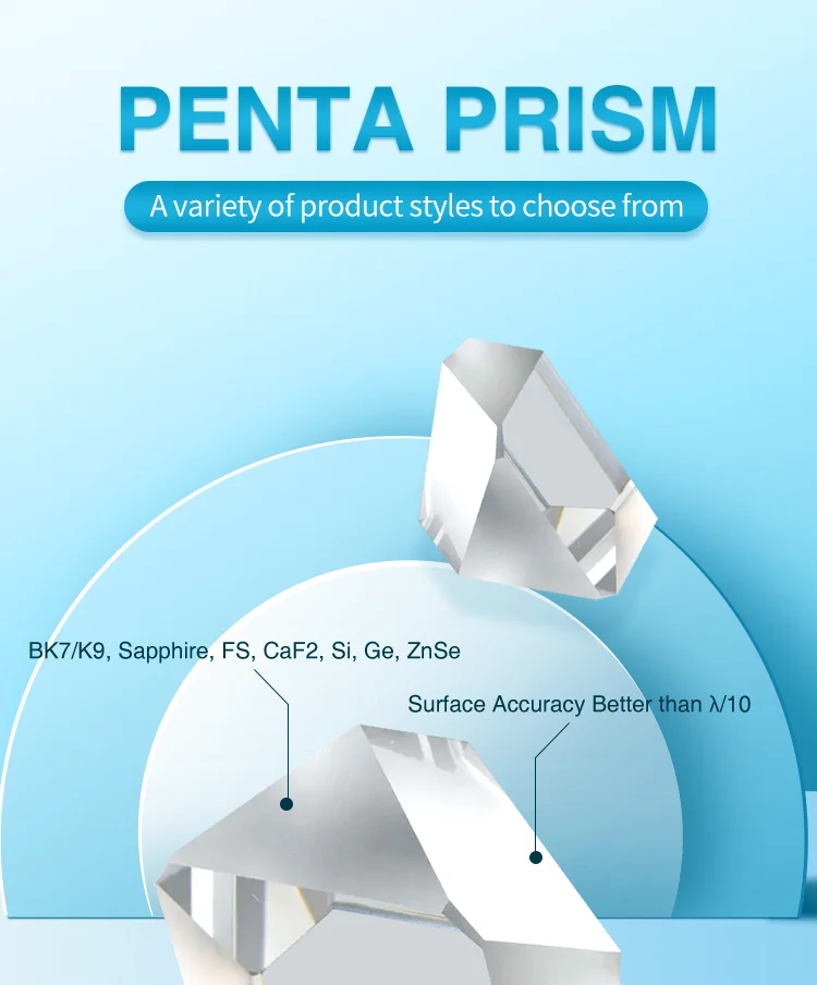 Penta Prism Surveying Optical Lens,Beamsplitter Cube Polarizing Optical ...