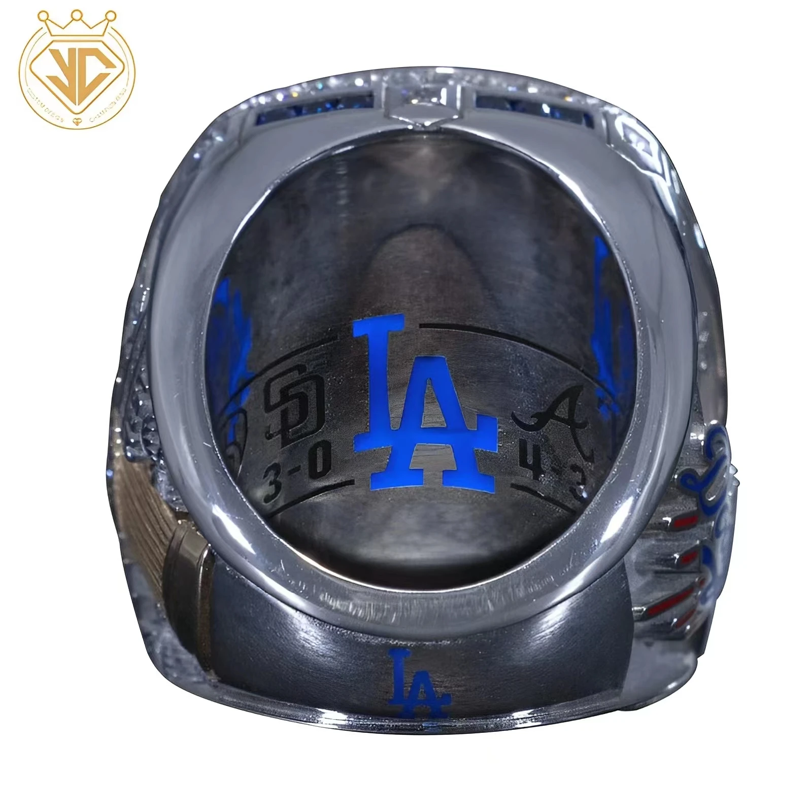 2020 La Dodgers World Series Ring Custom Baseball Football Softball ...
