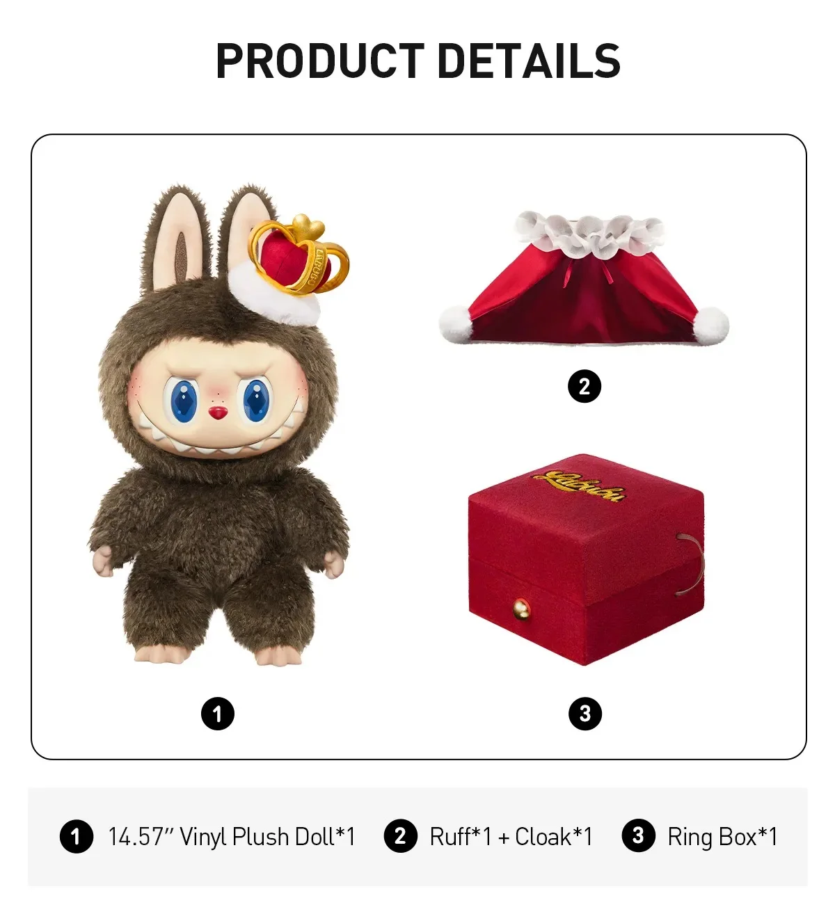 Authentic Popmart LABUBU the MONSTERS New Let's Checkmate Series Vinyl ...