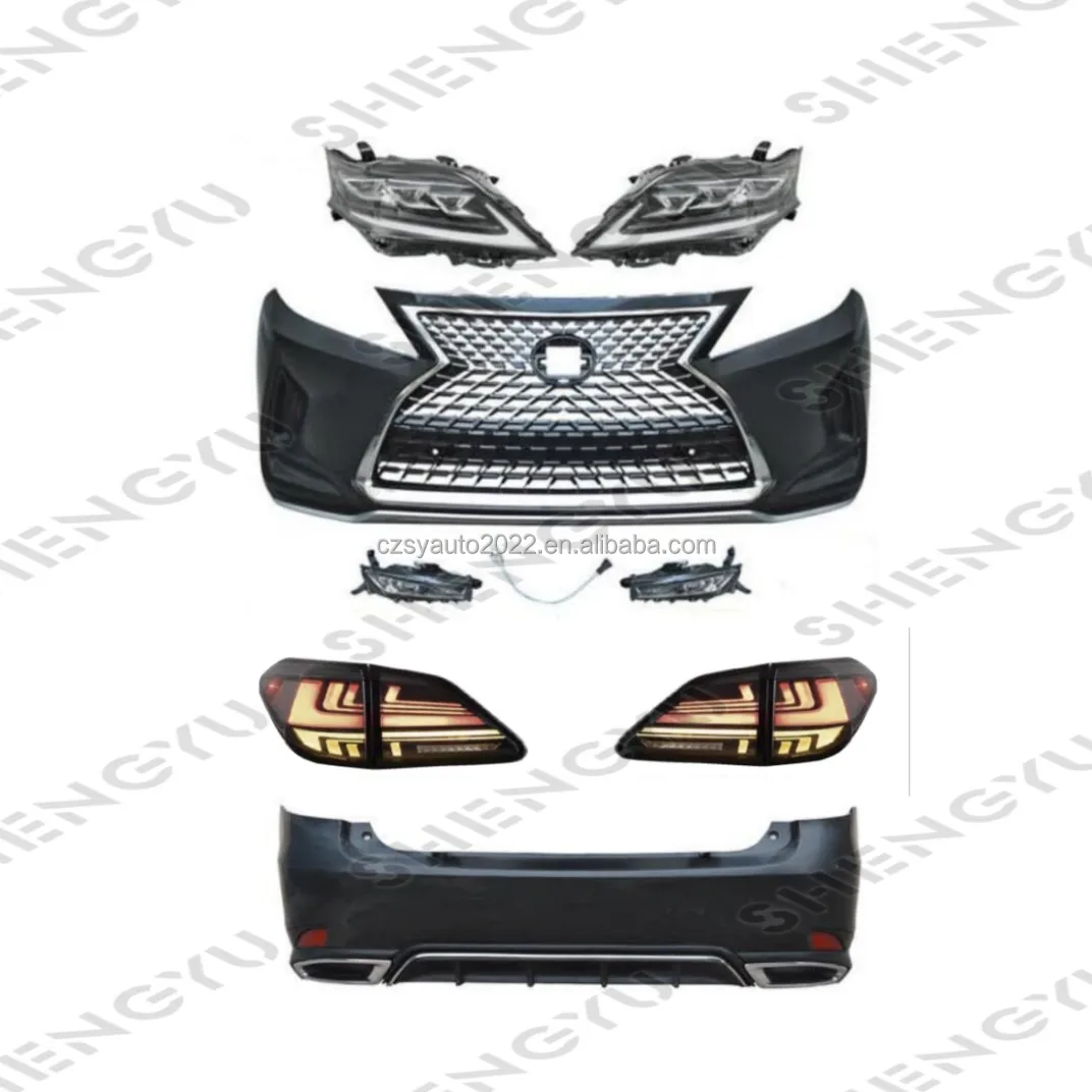 Auto Body System Include Front Bumper With Grille Rear Bumper Auto ...