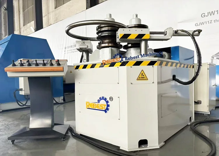 W24S-1000 Flat Bar Rolling Machine CNC Flat Bar Bending Machine ...