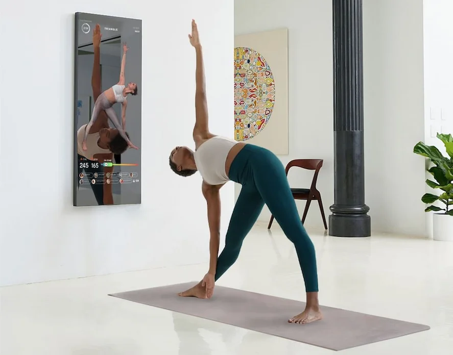 Smart Fitness Mirror - Peloton Mirror with Internet TV