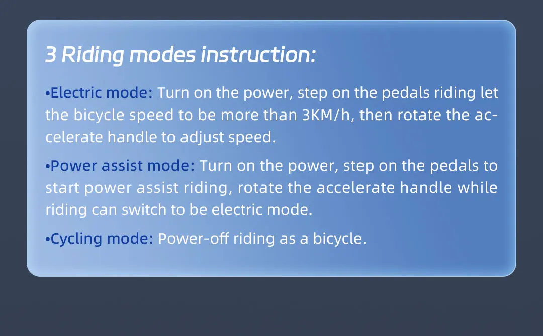 Baicycle S3 Pro Mini Folding Electric Bicycle - 14 Inch E-bike