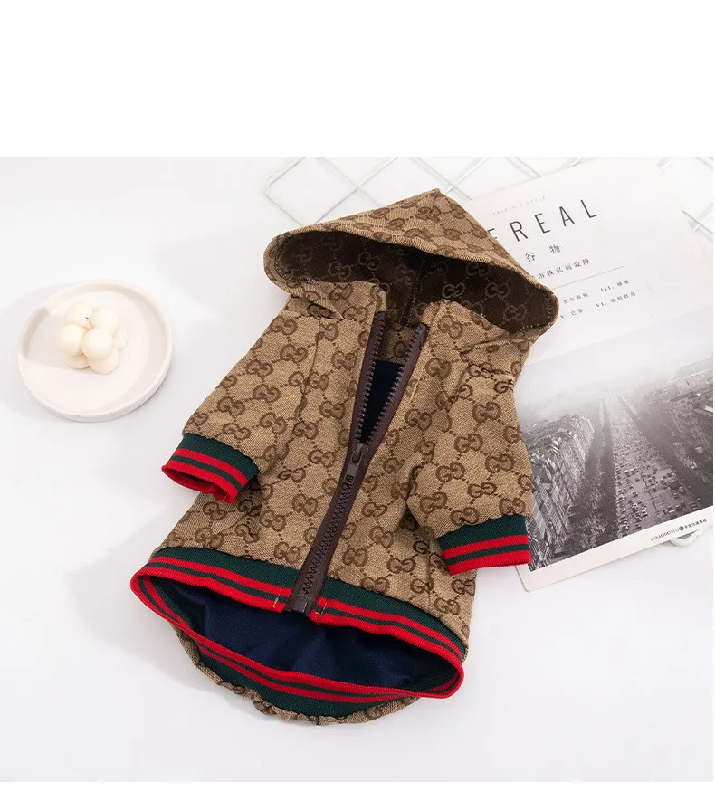 High-end Luxury Fashionable Large Small Pet Coat Dogs Clothes Brands ...