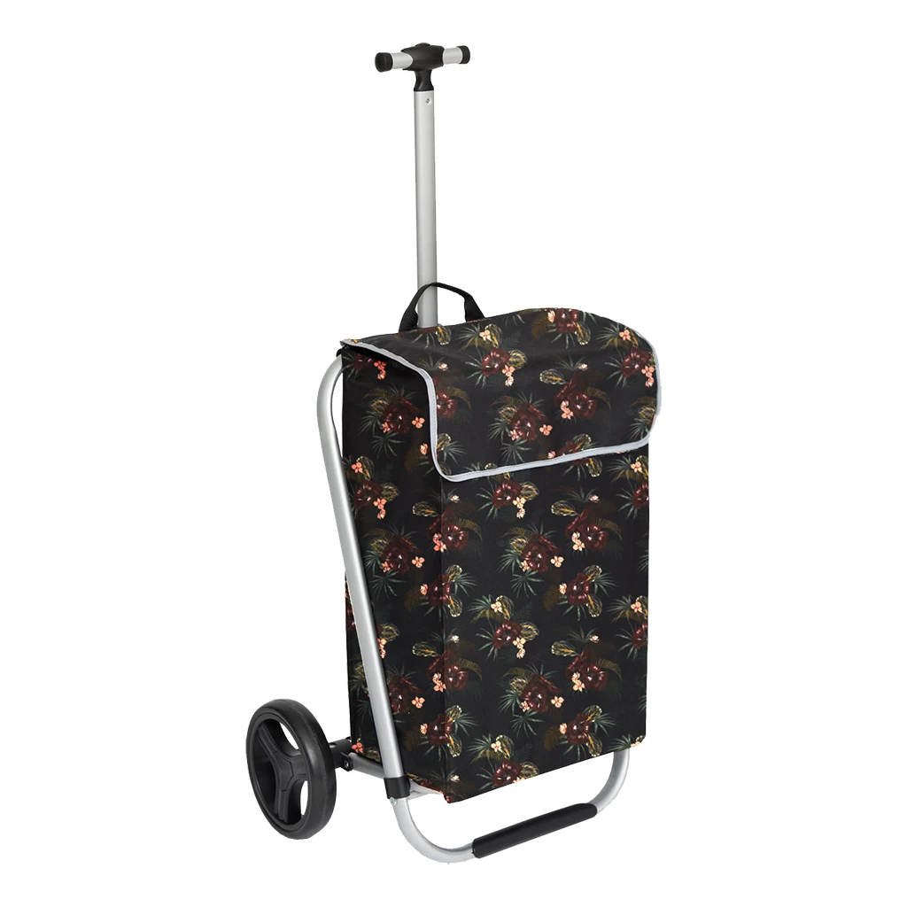 Collapsible Shopping Bag Trolley Expandable Folding Shopping Cart ...