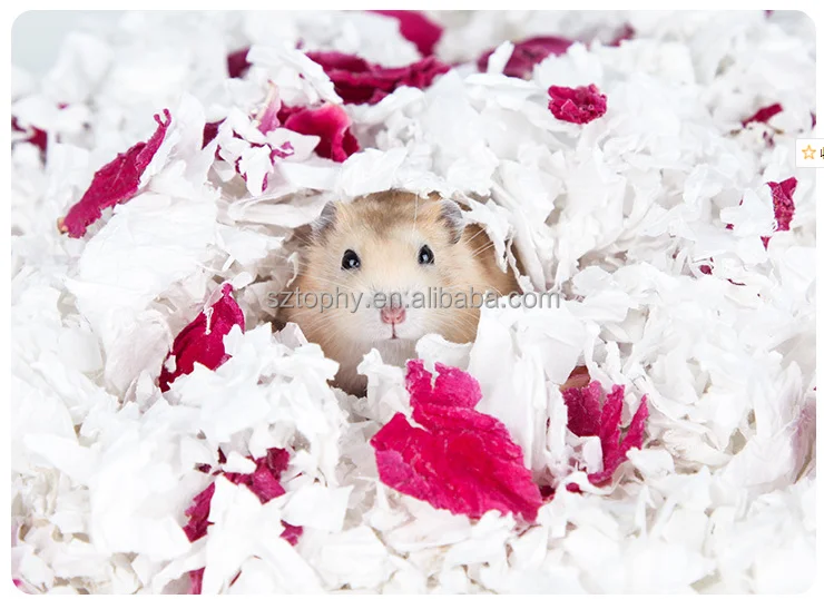No Dust No Fade Pet Natural Paper Hamster Bedding Pellets