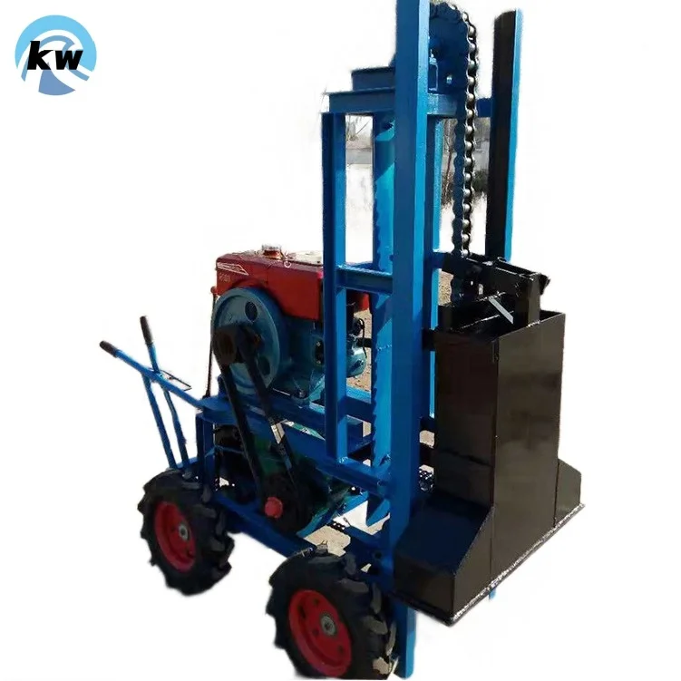 Hand-held Diesel Engine Mechanical Self-propelled Compactor / Self ...