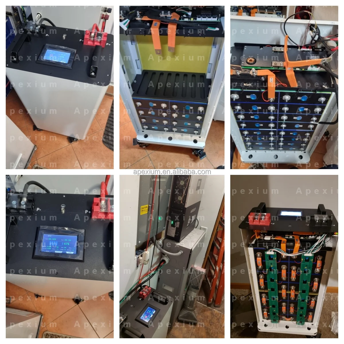 2025 New Docan Vertical 15kwh Lifepo4 Battery Box Case Standing DIY 48V ...