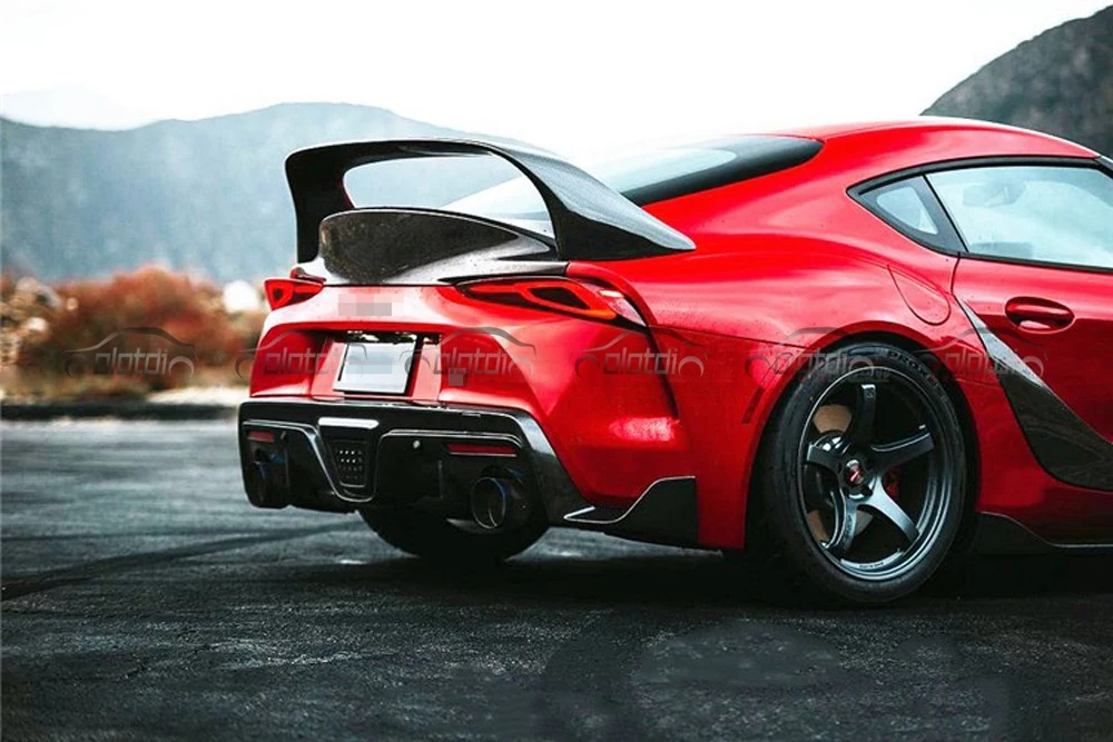 Carbon Fiber Rear Spoiler Wing for Toyota SUPRA A90 MK5