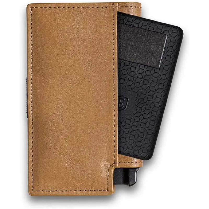 Automatic Minimalist Credit Card Holder Pop Up Cards Pu Leather ...