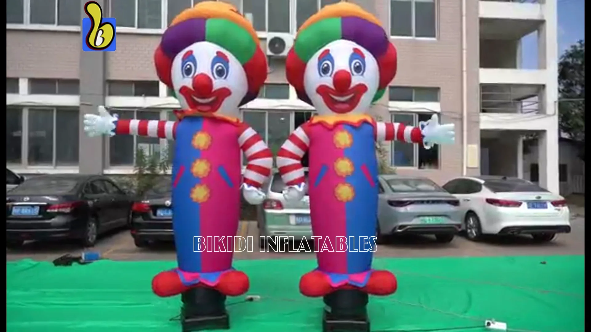 Outdoor Events Inflatable Clown Advertising Wave Hand Sky Air Dancer ...