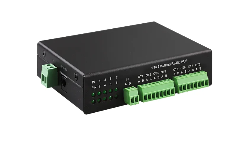 1TO8 RS485 HUB - Industrial Grade Isolated Communication