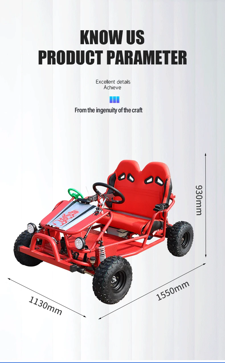 SIBO High Quality 500w 48v Mini Quad Electric UTV for Kids