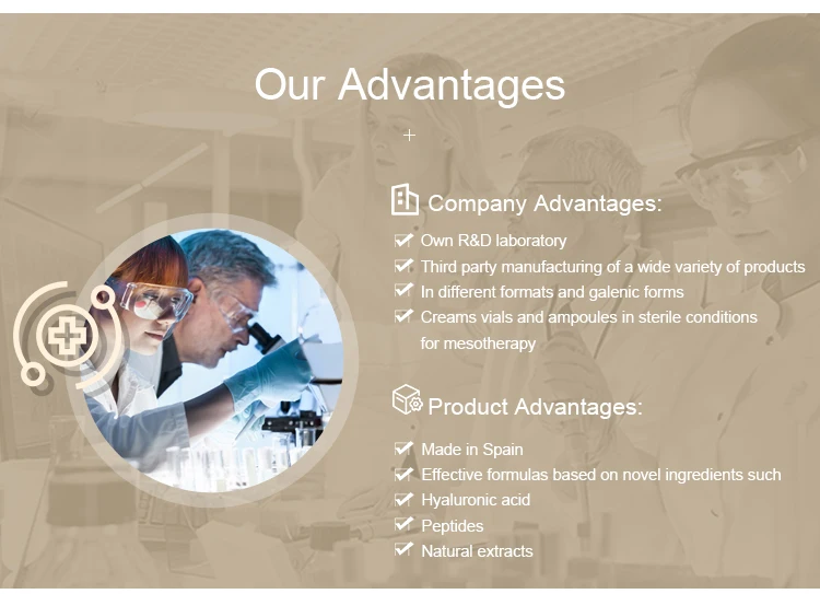 High Performance 50ml Hyaluronic Acid Peptide Face Cream Moisturizing ...