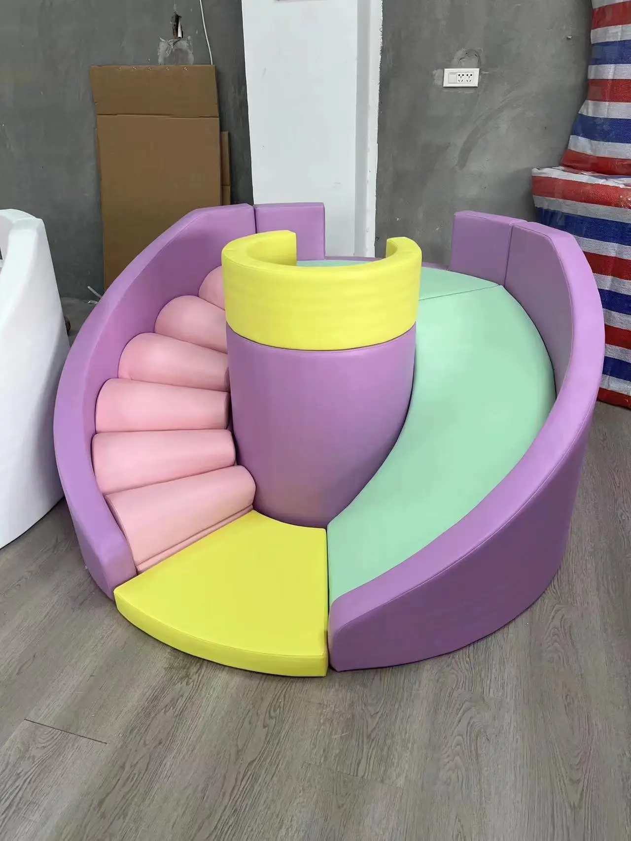 Playground Plastic Backyard Playpen Soft Play Fence For Kids - Buy Soft ...