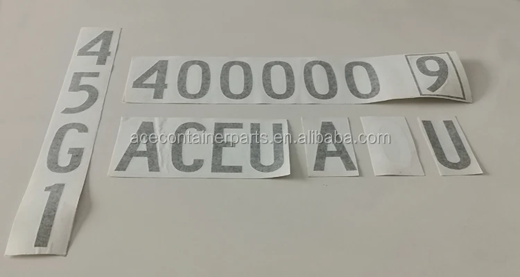 Shipping Container Spare Parts - 3M Technology & Certificates