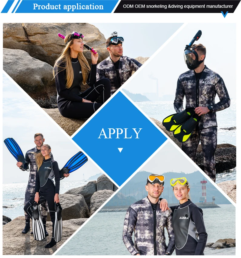 Aloma Free Diving Fins Training Mono Full Pocket Swim Snorkeling Diving ...