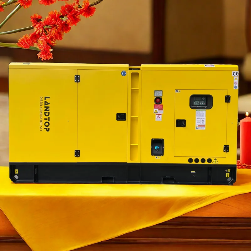 Silent 3 Phase Electric Alternator Generator Diesel Power Genset 30kva ...