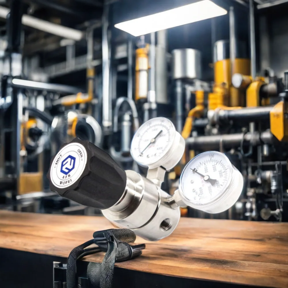 R41 재질의 질소 및 헬륨용 고압 CO2 가스 유량계 및 조절기 피스톤형 감압 장치| Alibaba.com