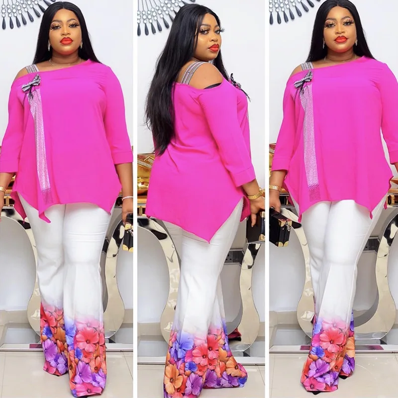 Turkey Africa 2021 New Arrivals Women Two-piece Track Suit With Bow ...