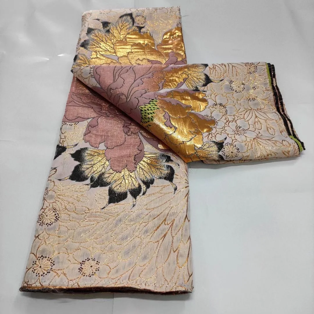 Luxury French Jacquard Satin Brocade Fabric Ready Colors Stocking - Buy ...