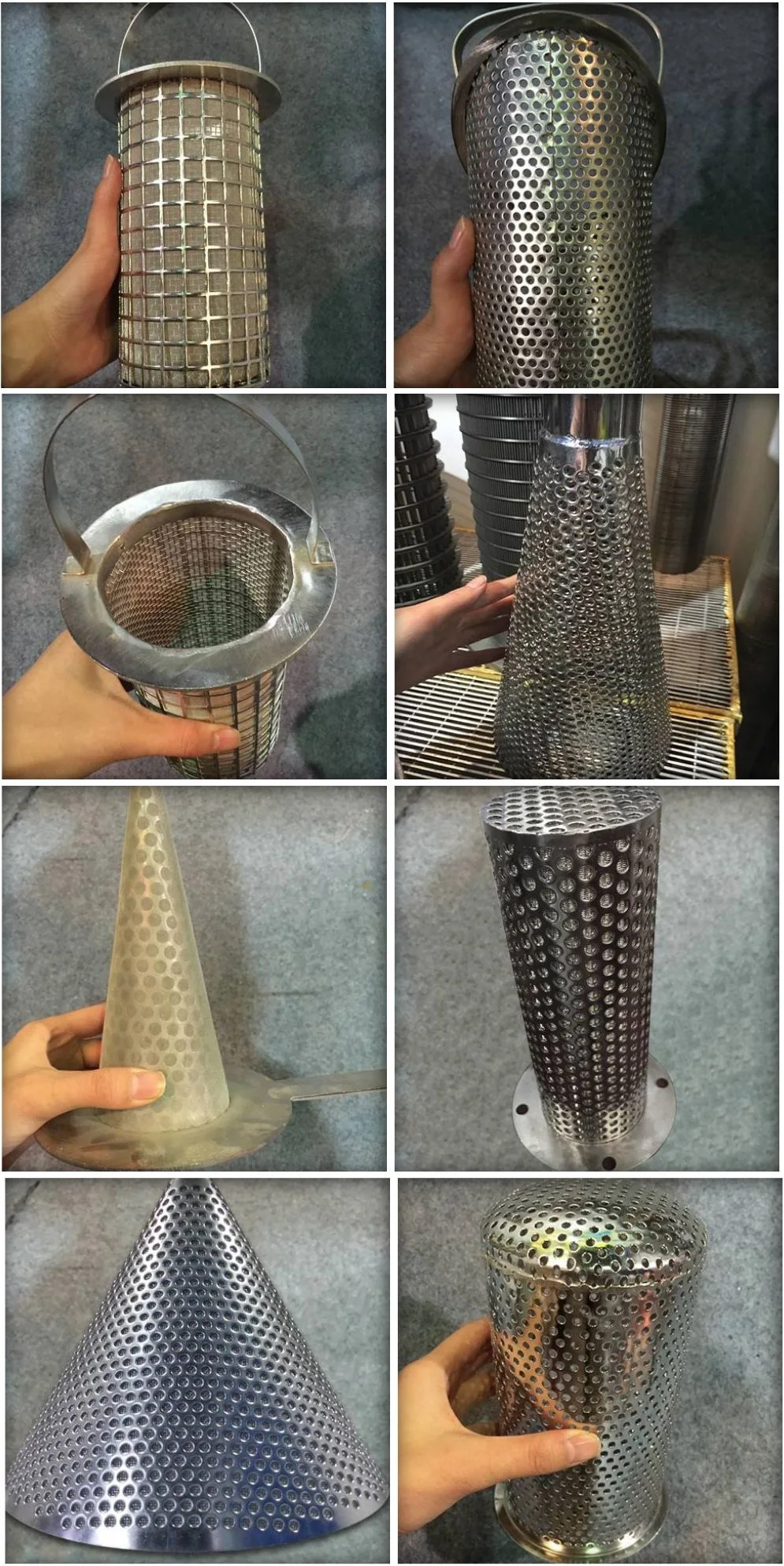 Stainless Steel Perforated Metal Mesh Screen Filter Pipe Tube - Buy ...