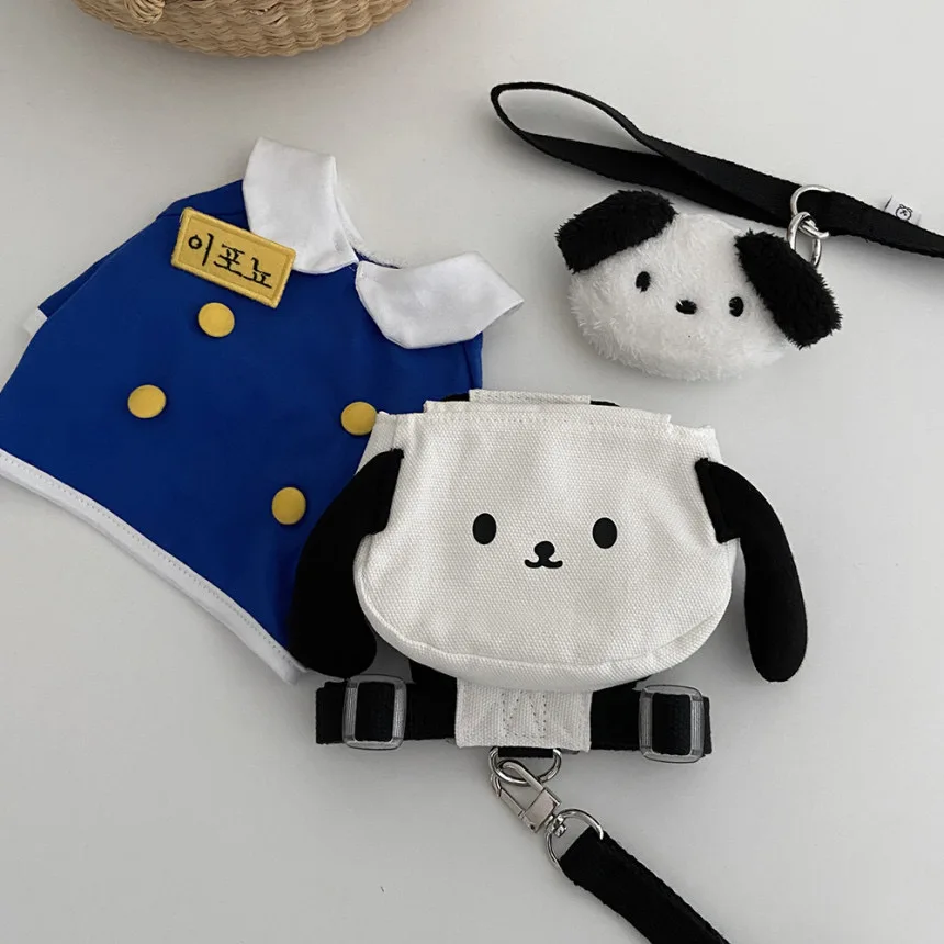 Pet Self Carry Backpack Adjustable Leash Puppy Self Backpacks Cartoon ...