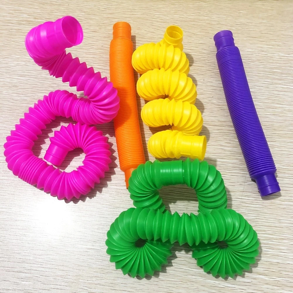 Tubes Sensory Pop Tube Toys For Autistic Fidgets Children Toys For Kids ...