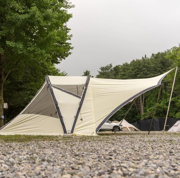 Oem Camping Shape Customization Outdoor Dome Tent Exteneded Shape ...