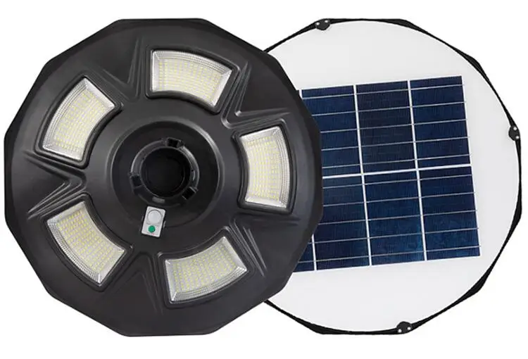 Outdoor Solar Ufo Power Garden Street Light Lamp Pole 150w 200w 250w ...